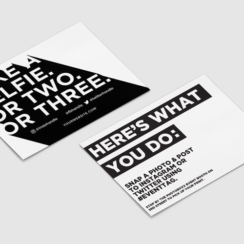 Handout Cards – Photoboxx